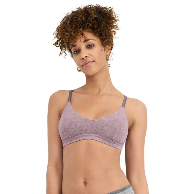 Jockey Women's Organic Cotton Stretch Triangle Bralette - Walmart.com Jockey Women's Organic Cotton Stretch Triangle Bralette - Walmart.com