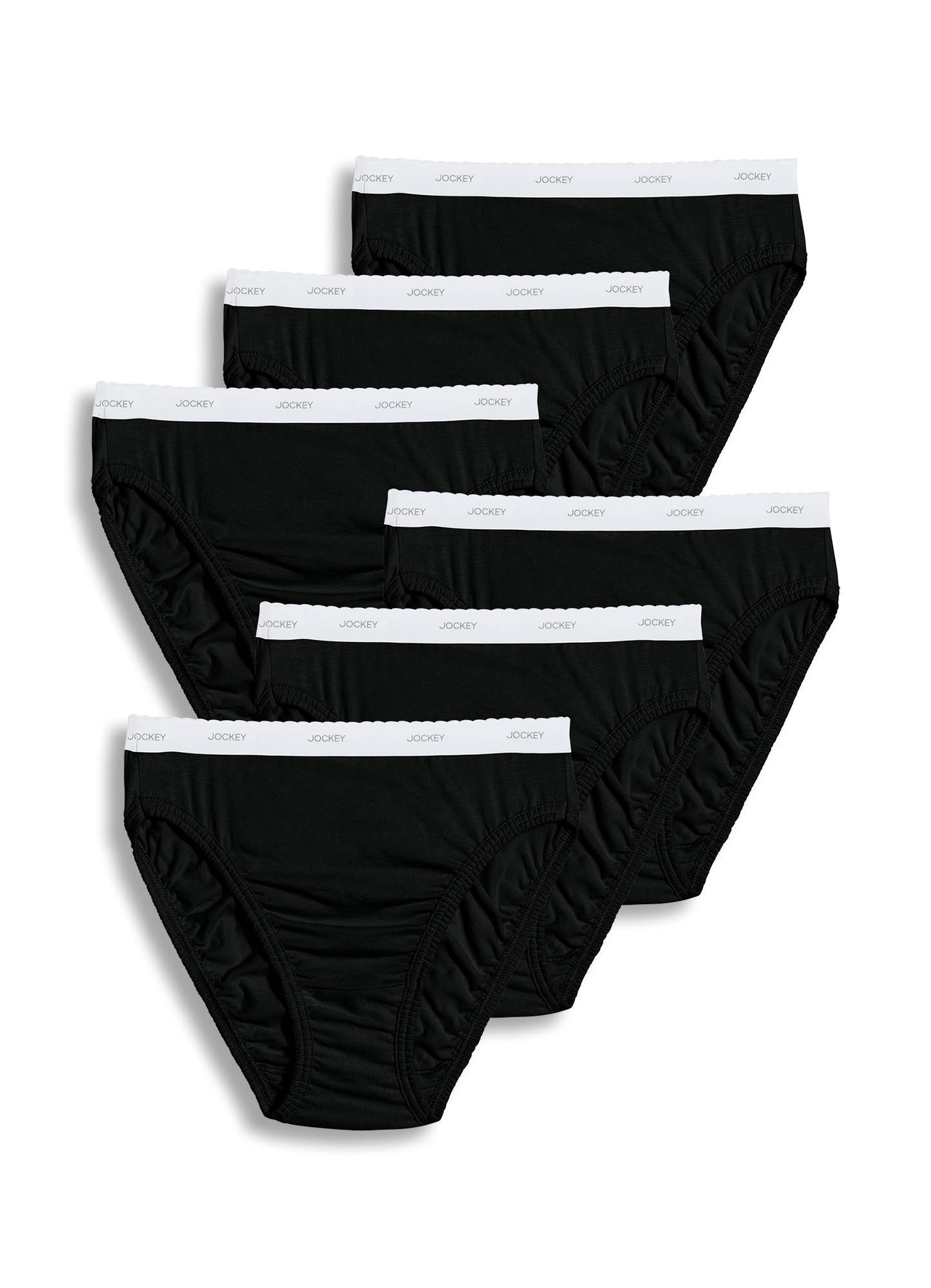 Jockey Women's Plus Size Classic French Cut - 6 Pack - Walmart.com