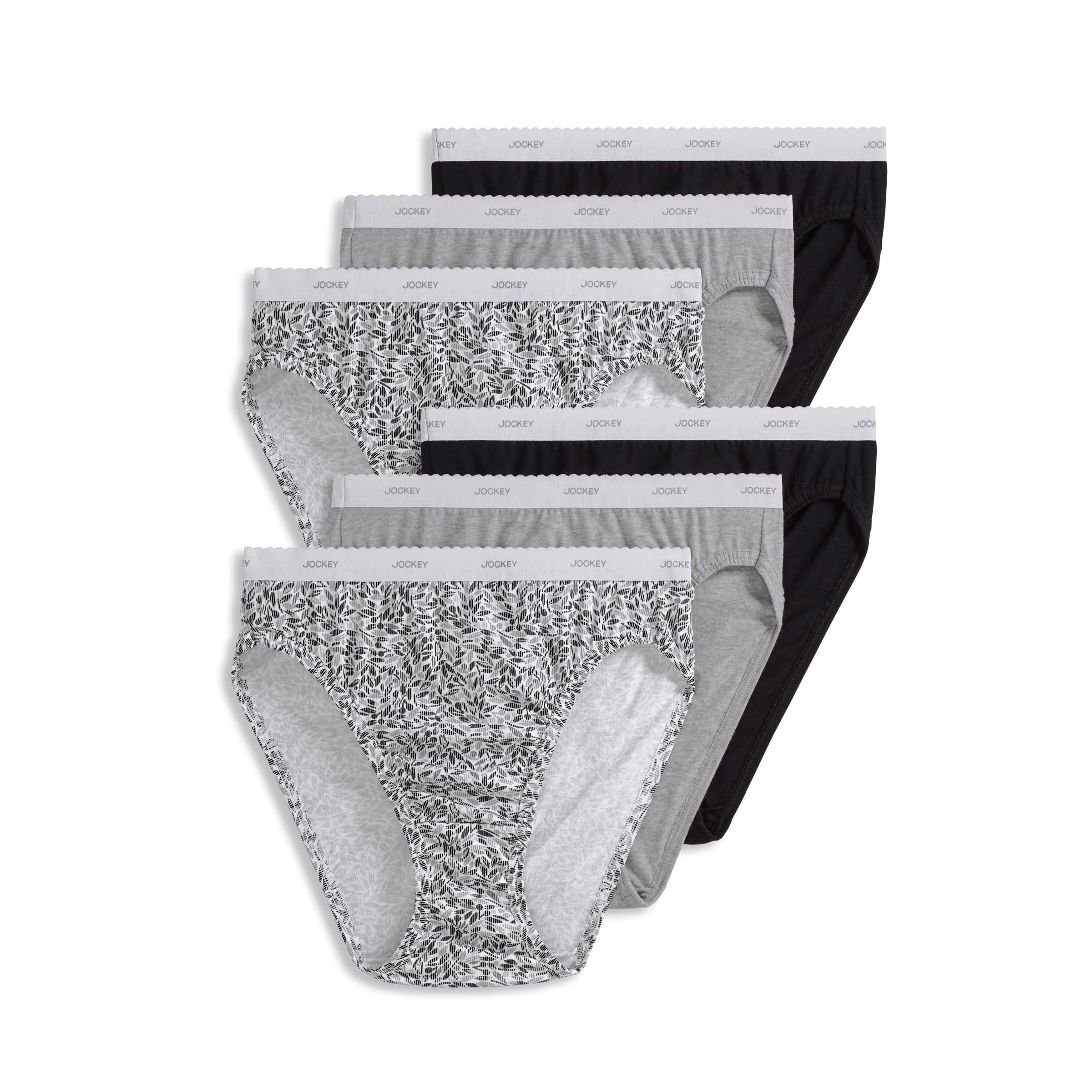 Jockey Women's Plus Size Classic French Cut - 6 Pack - Walmart.com