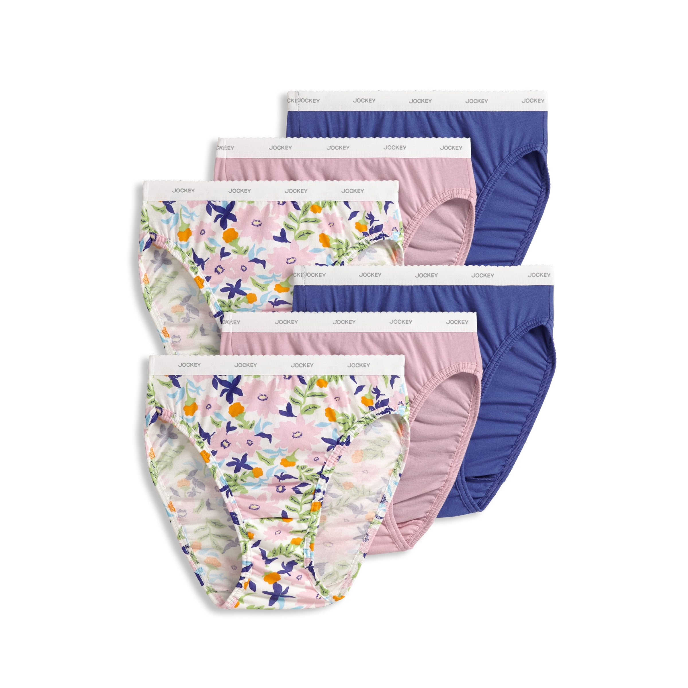 Jockey Women's Plus Size Classic French Cut - 6 Pack - Walmart.com