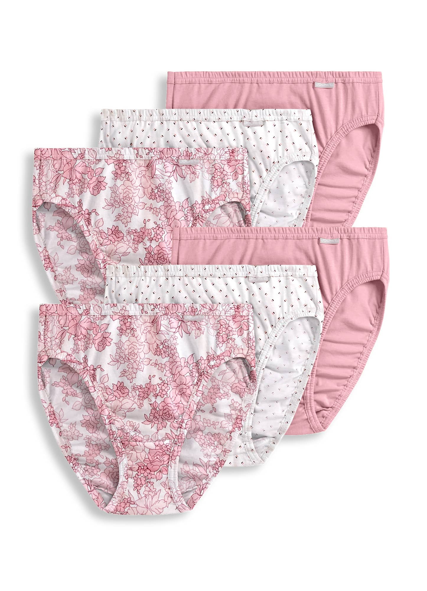 Jockey Women's Plus Size Elance French Cut - 6 Pack - Walmart.com