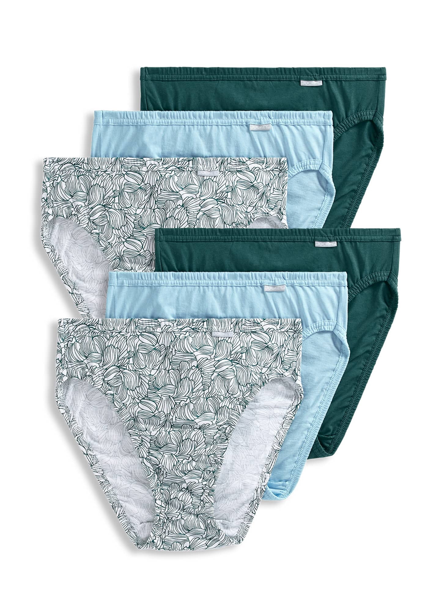 Jockey Women's Plus Size Elance French Cut - 6 Pack - Walmart.com