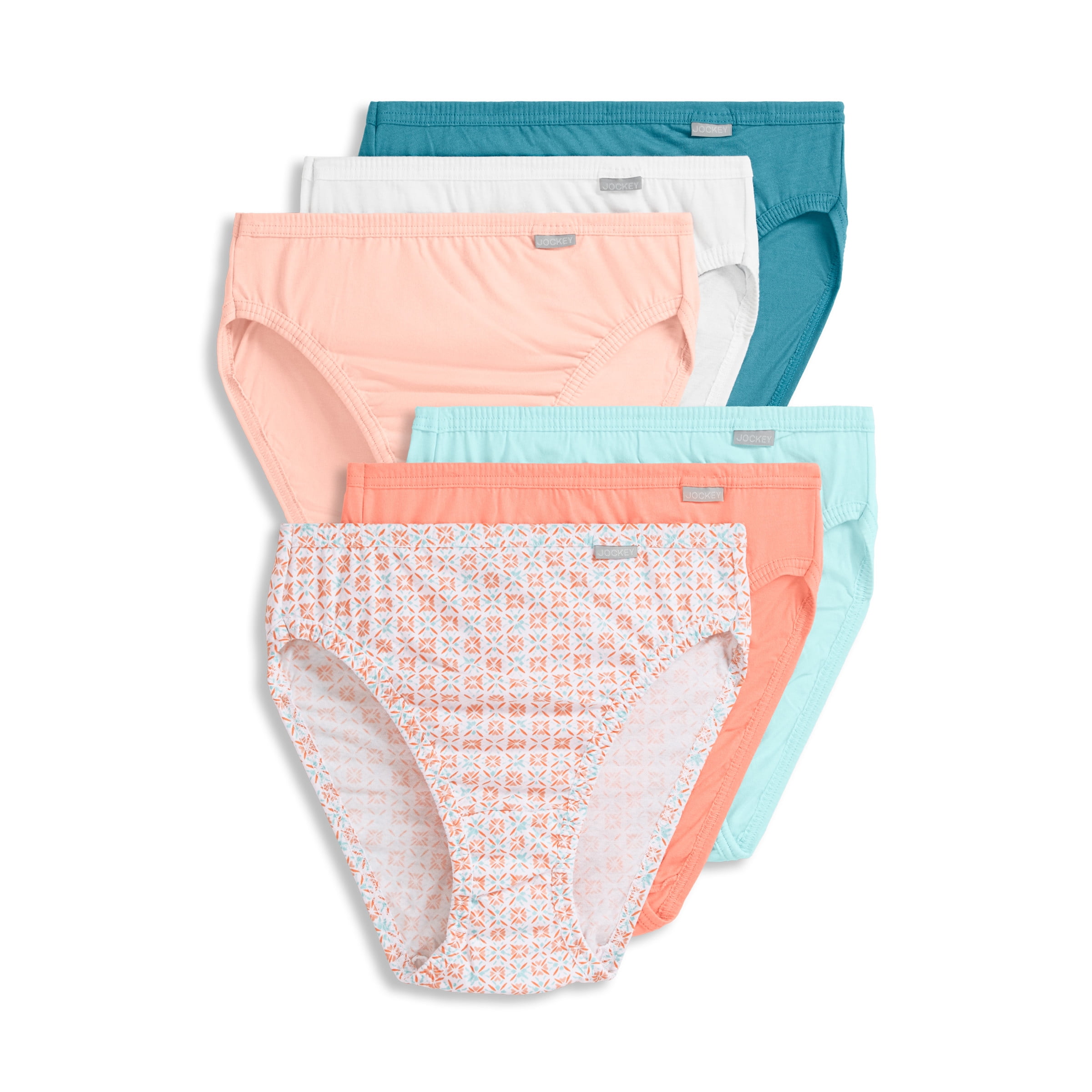 Jockey Women's Plus Size Elance French Cut - 6 Pack - Walmart.com