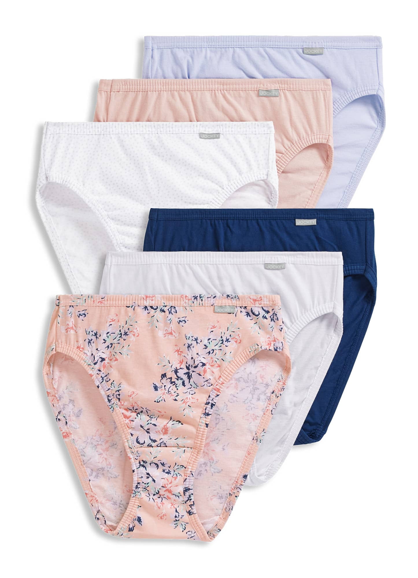 Jockey Women's Plus Size Elance French Cut - 6 Pack - Walmart.com