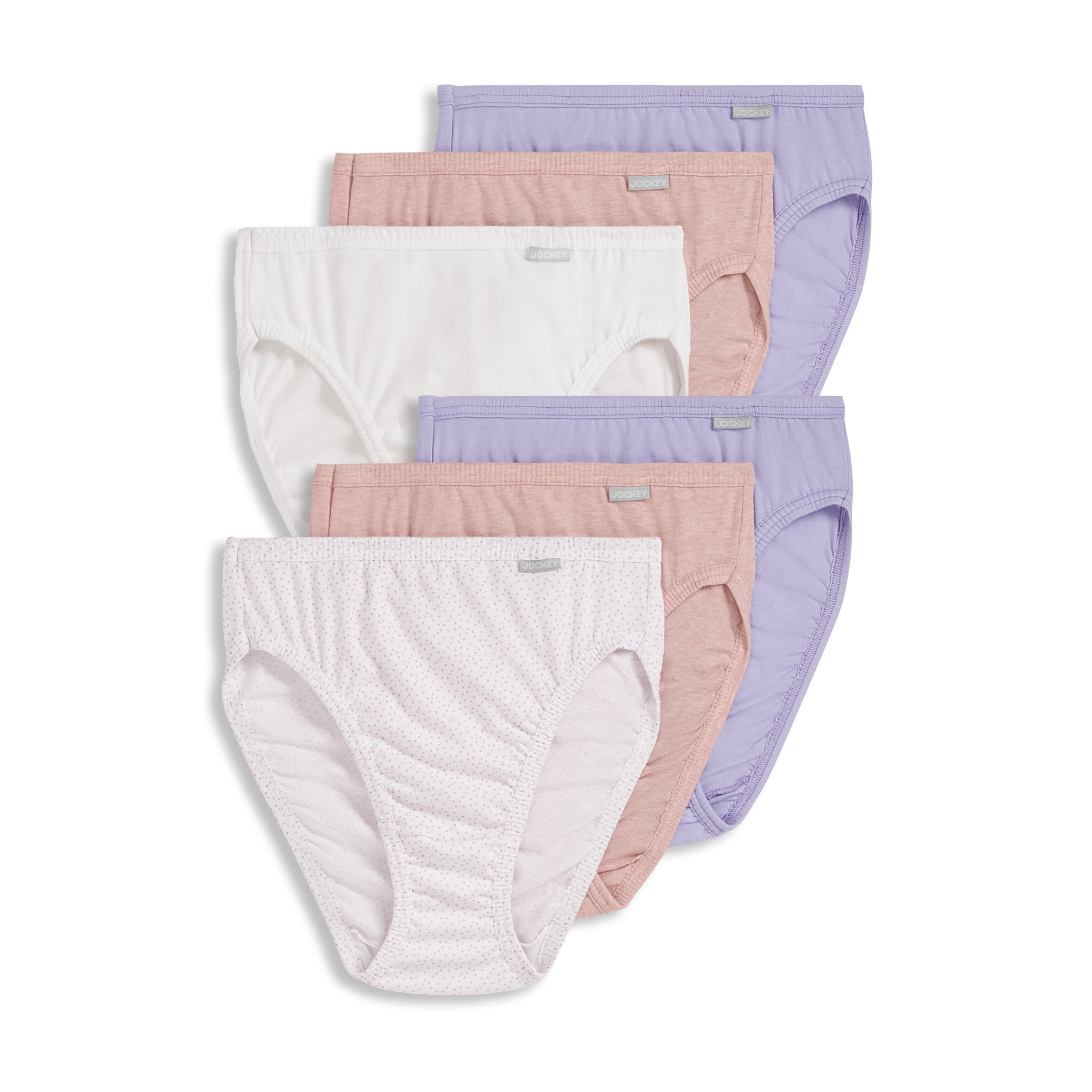 Jockey Women's Plus Size Elance French Cut - 6 Pack - Walmart.com