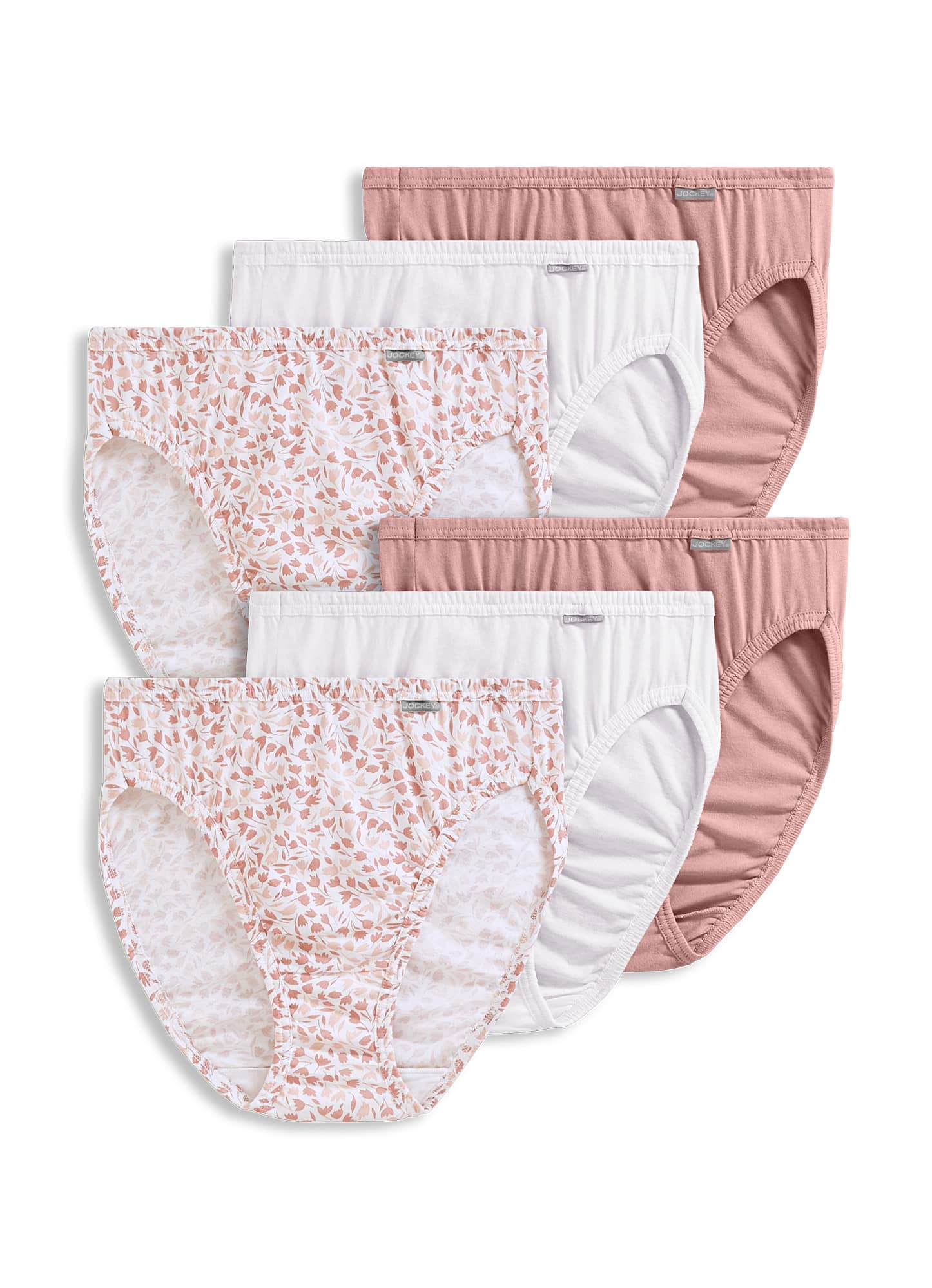 Jockey Women's Plus Size Elance French Cut - 6 Pack - Walmart.com