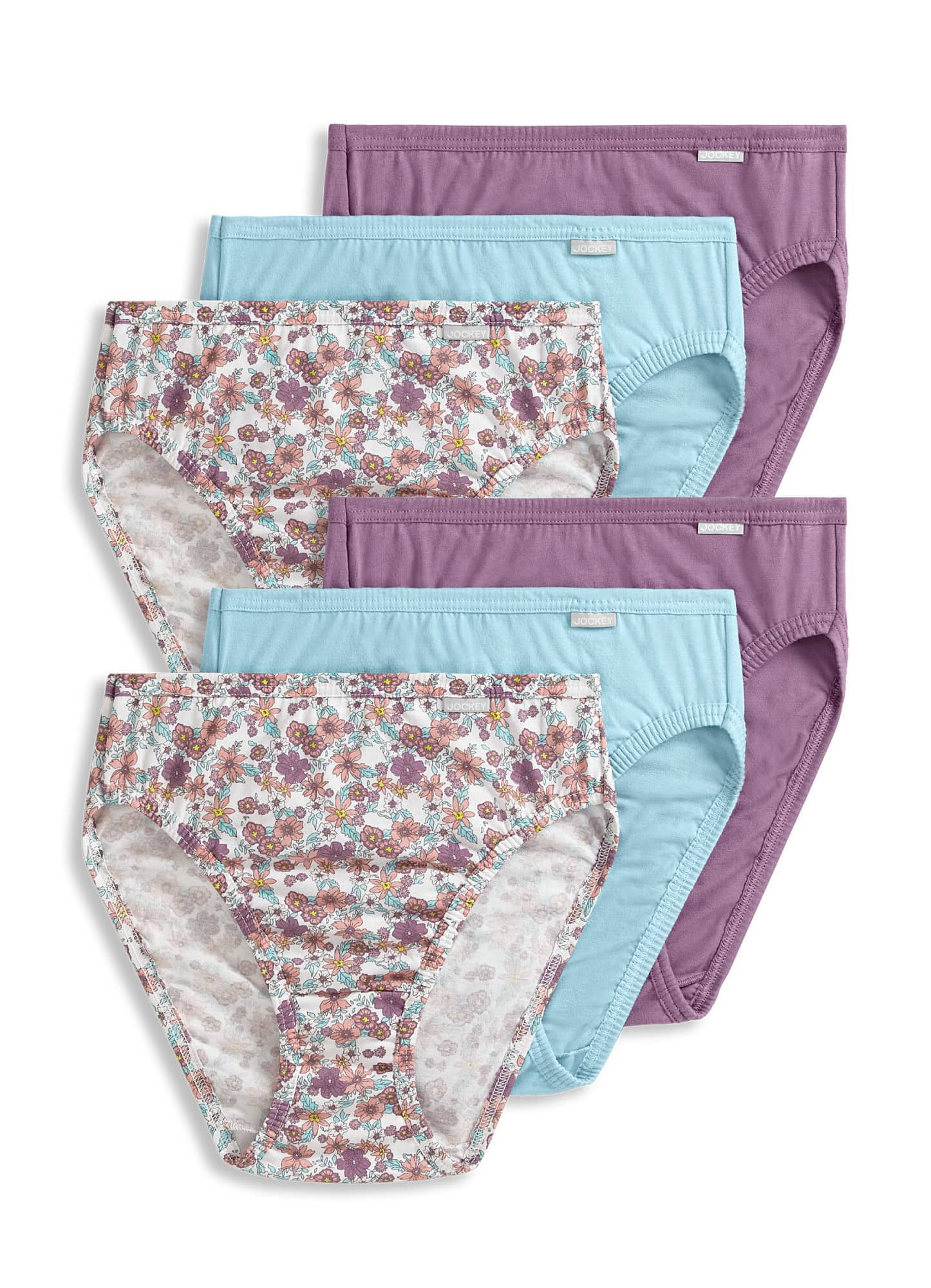 Jockey Women's Plus Size Elance French Cut - 6 Pack - Walmart.com