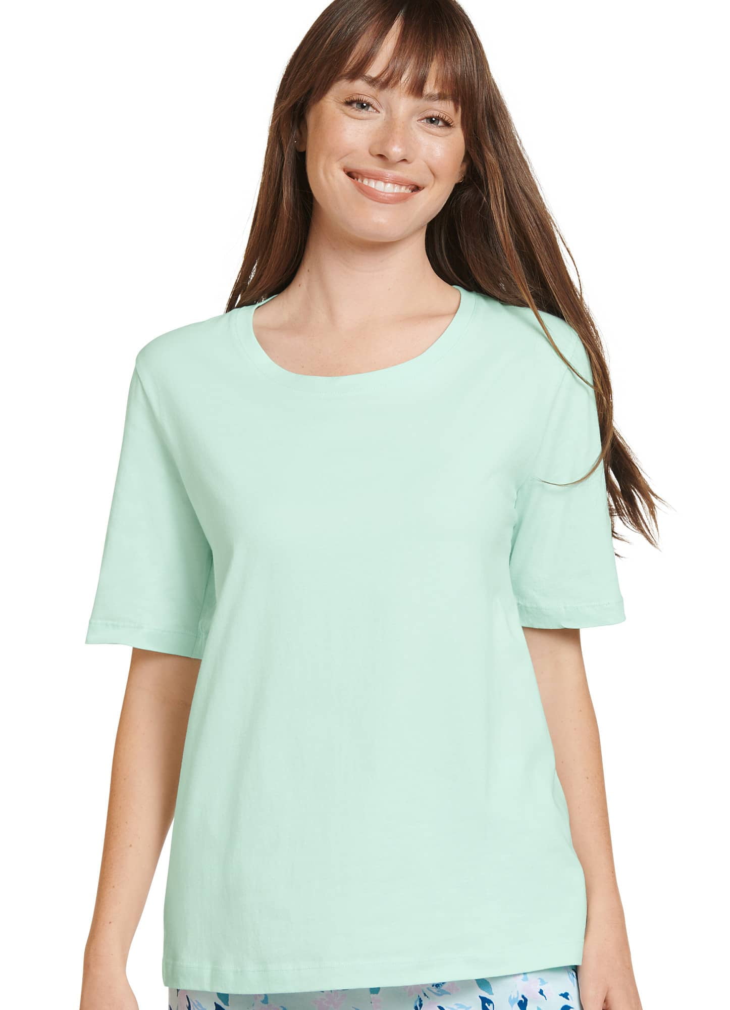 Jockey Women's Plus Size Everyday Essentials Cotton Crew Neck Sho ...