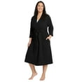 Jockey Women's Plus Size Everyday Essentials Cotton Wrap Long Robe ...