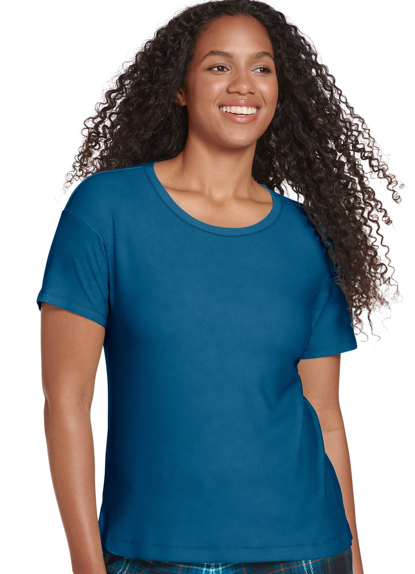 Jockey Women's Soft Essentials Short Sleeve Tee - Walmart.com