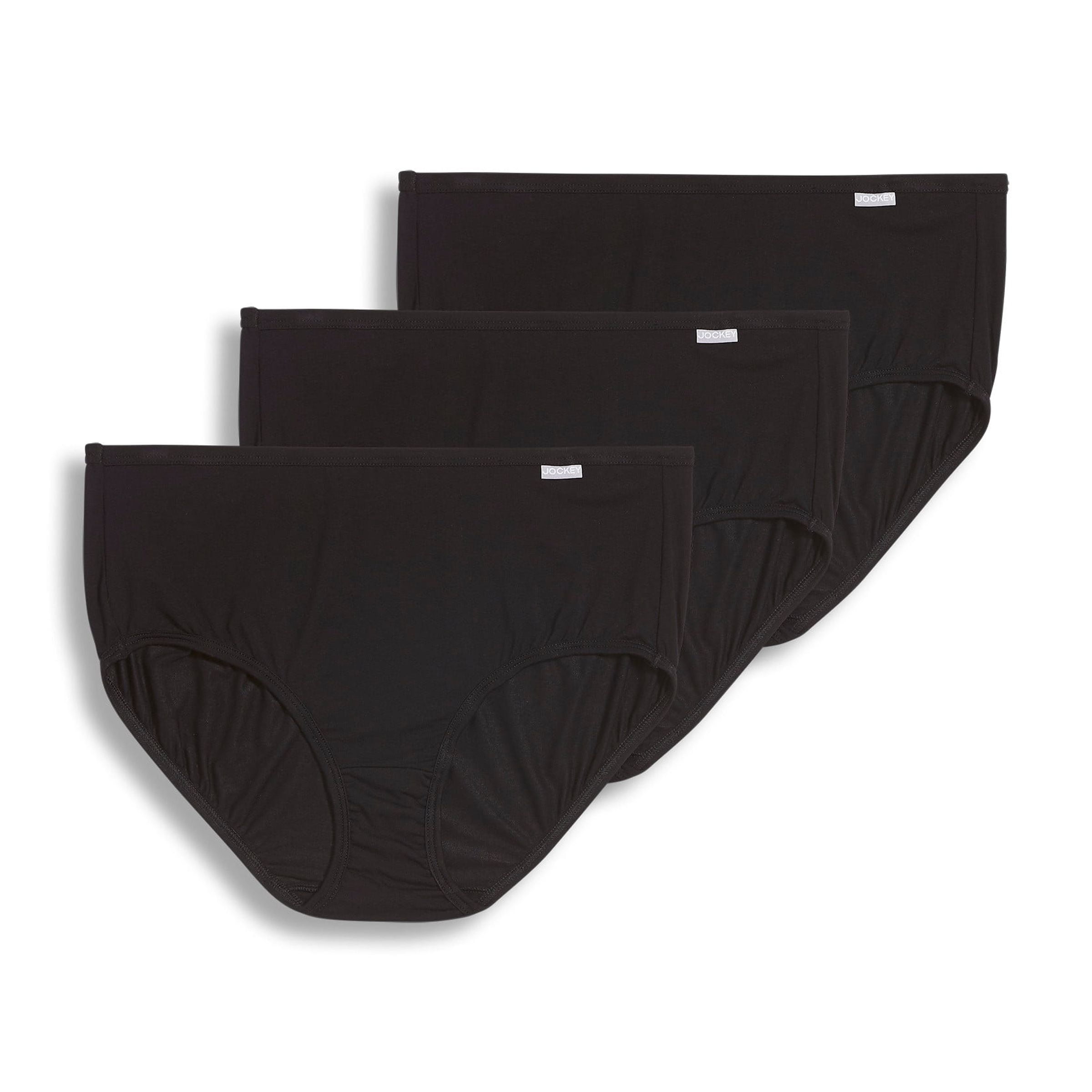 Jockey, Women's Supersoft Brief, 3 Pack, Ultra-Soft Micromodal ...