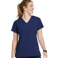 Urbane by Landau Women's Double Pocket Crossover Scrub Top, Style 9534 ...