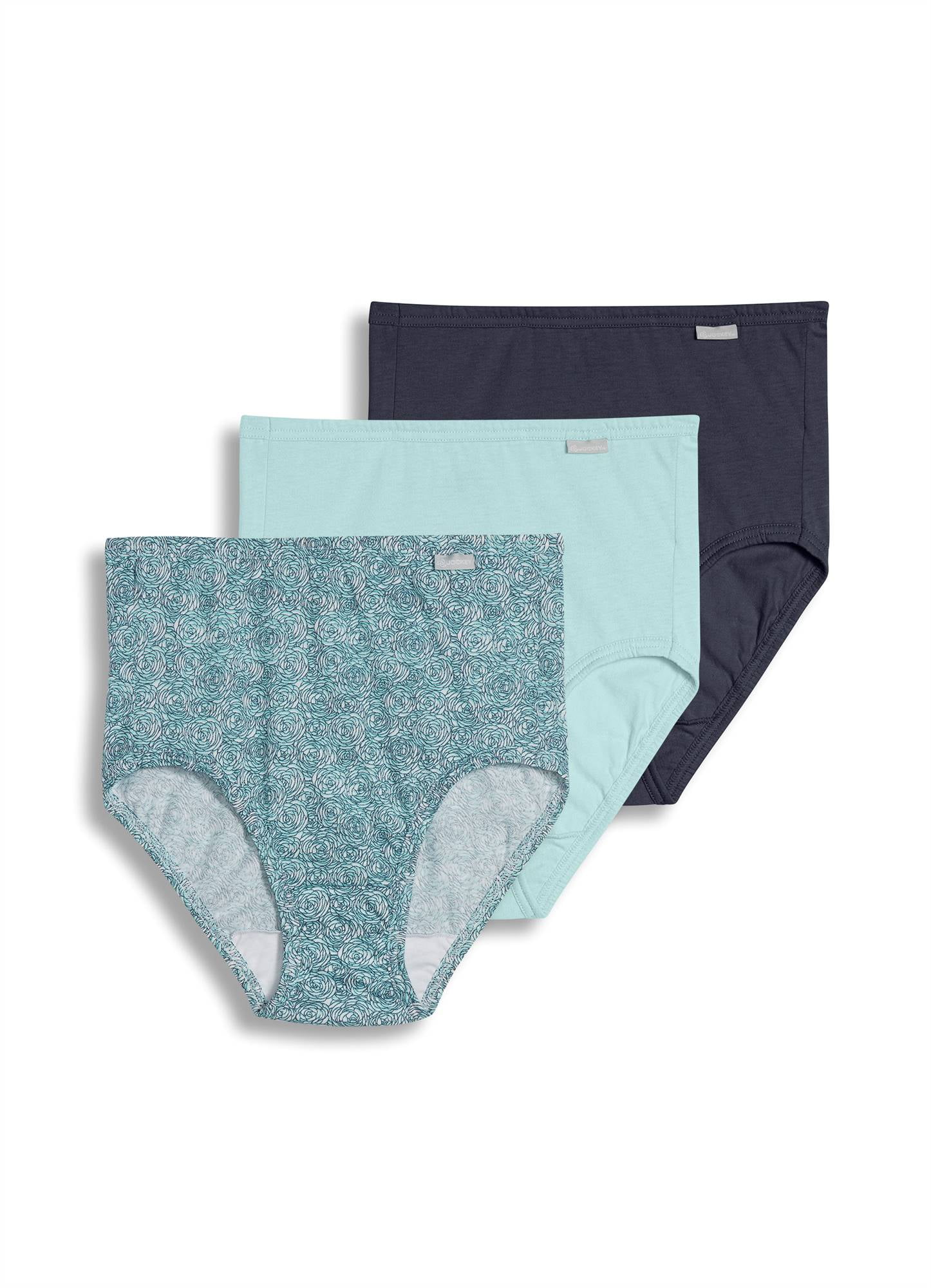 Jockey Womens Elance Brief 3 Pack Underwear Briefs 100% cotton ...