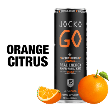 Free Shipping! Jocko GO Energy Drink, Sugar-Free, Orange Flavor, 12 fl ...
