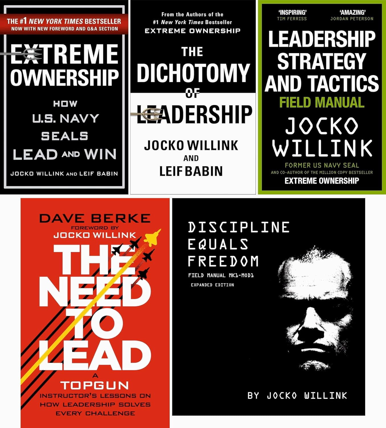 Jocko Willink Extreme Ownership Series Collection (Extreme Ownership ...