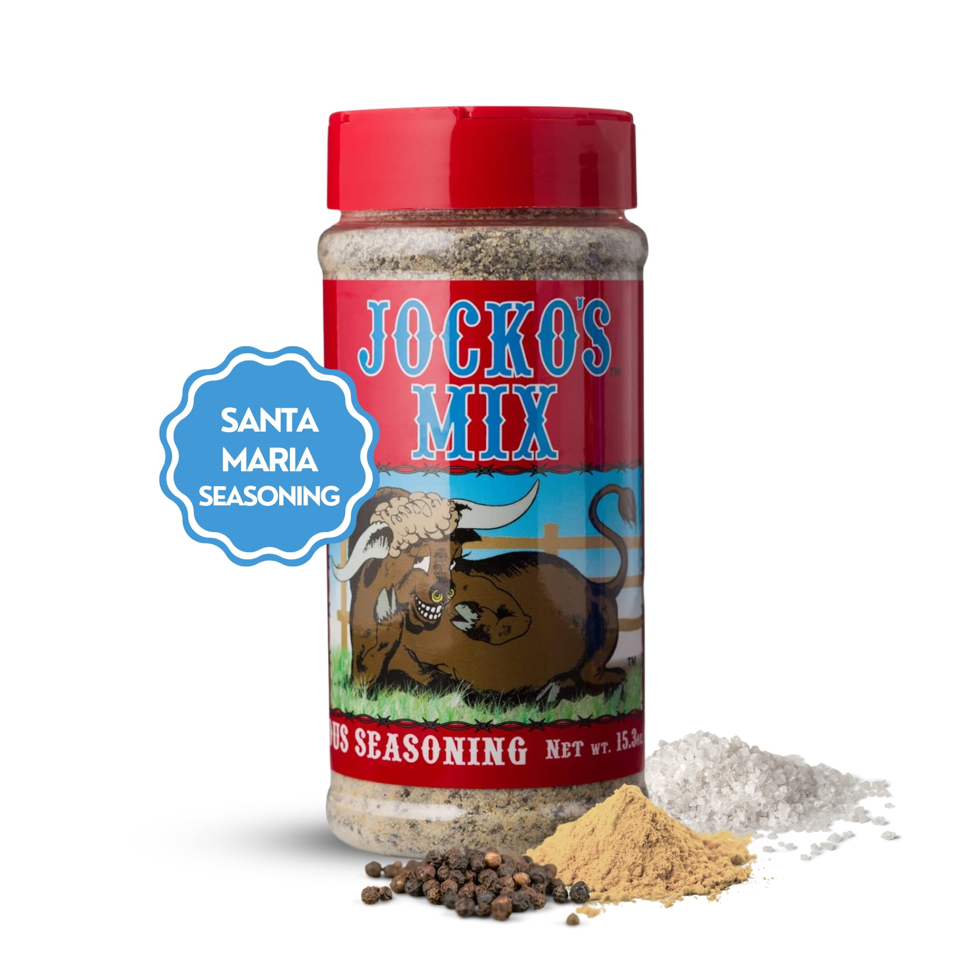 Jocko's Mix Santa Maria Style Seasoning - 15.3oz Bottle Of Tri-Tip ...