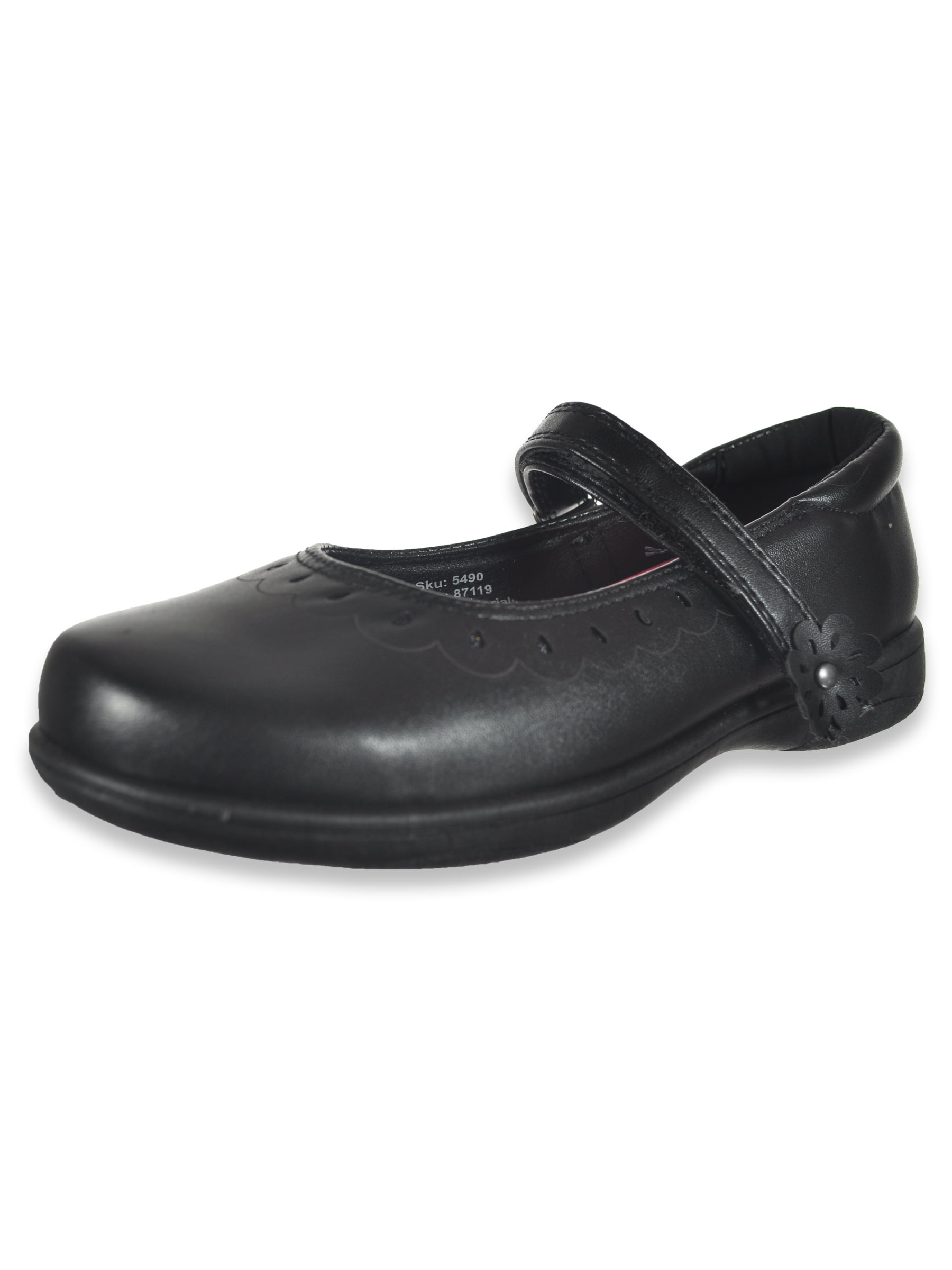 Jodano Girls' One-Strap Maryjane Shoes Color: black Size: 3 youth ...