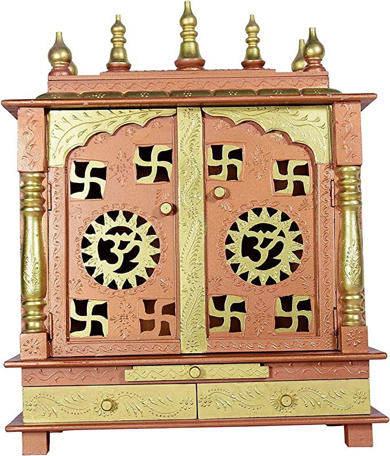 Jodhpur Handicrafts Wooden Home Temple/Pooja Mandir/Pooja Mandap/Pooja ...