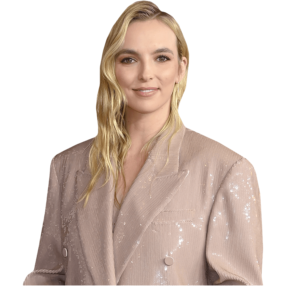 Jodie Comer (Suit) Half Body Buddy Cutout - Walmart.com