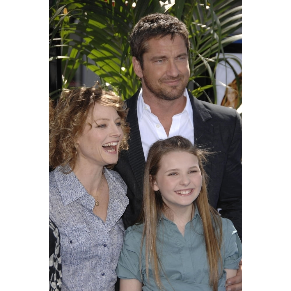 Jodie Foster Gerard Butler Abigail Breslin At Arrivals For Premiere Of ...