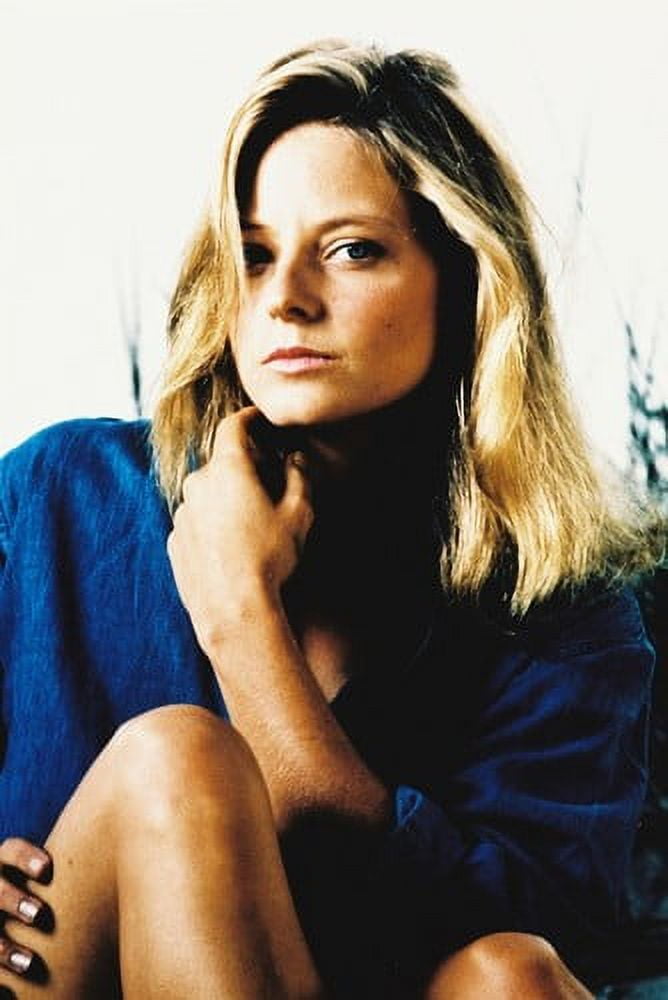 Jodie Foster Rare Glamour Pose Color 24x36 Poster - Walmart.com