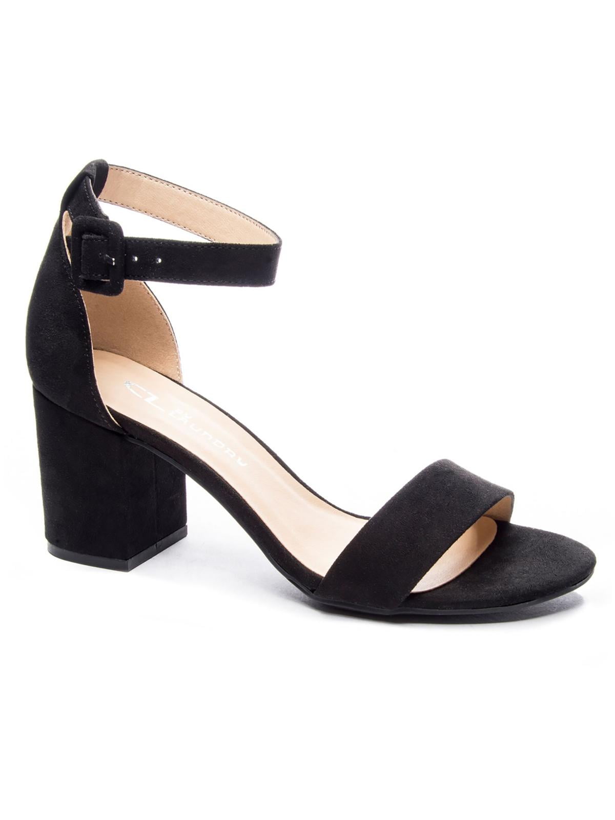 CL by Laundry Womens Jody Microsuede Dressy Block Heel - Walmart.com
