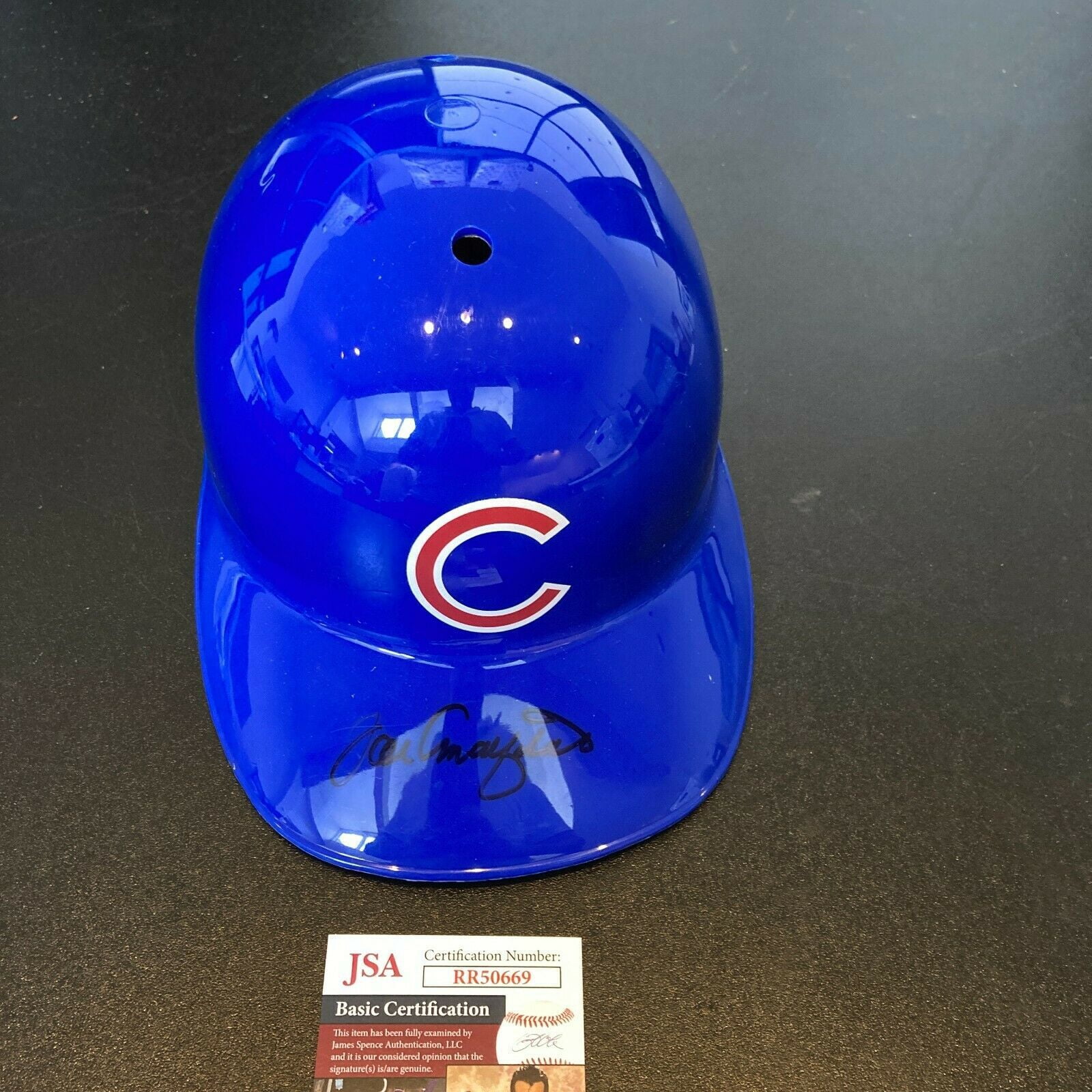 Joe Amalfitano Signed Full Size Chicago Cubs Baseball Helmet 1969 Cubs ...