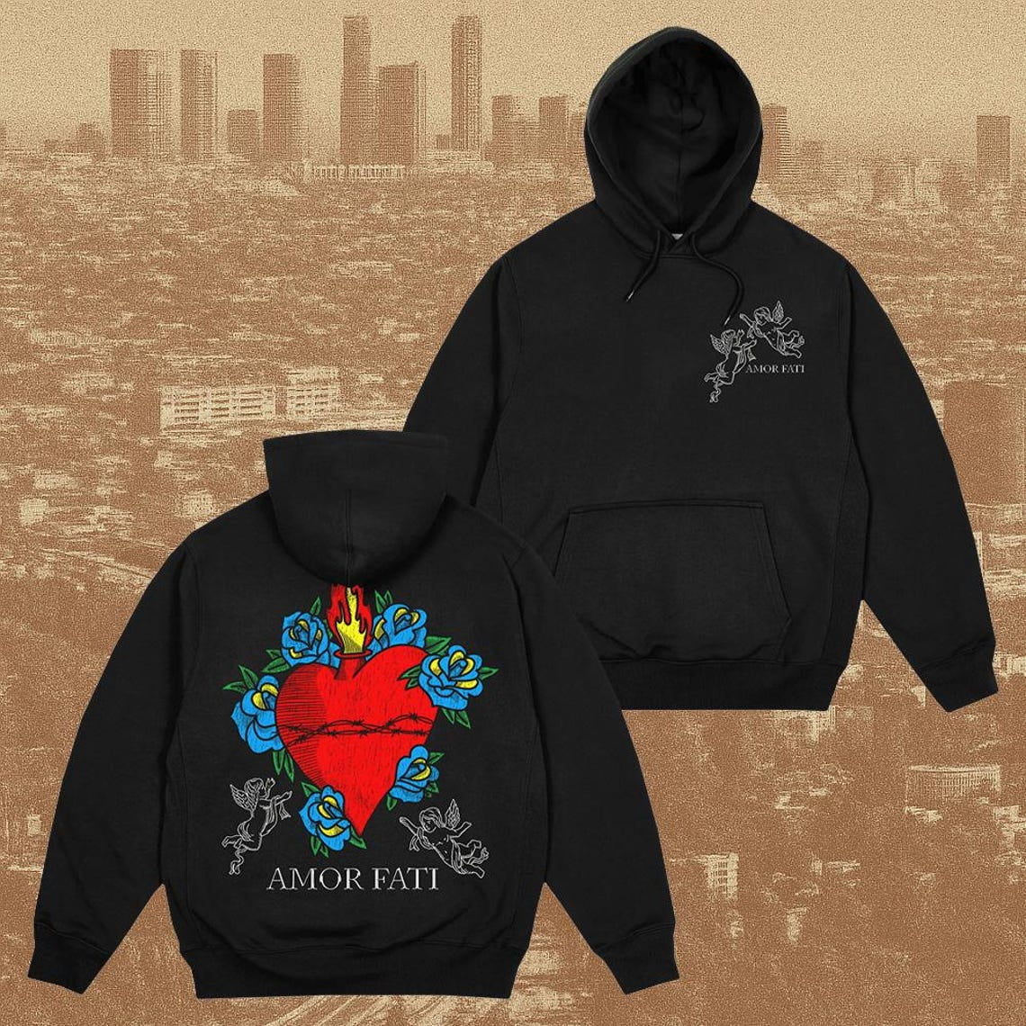 Joe Bartolozzi Fated Thorns Hoodie, Amor Fati Merch, Joe Bartolozzi ...