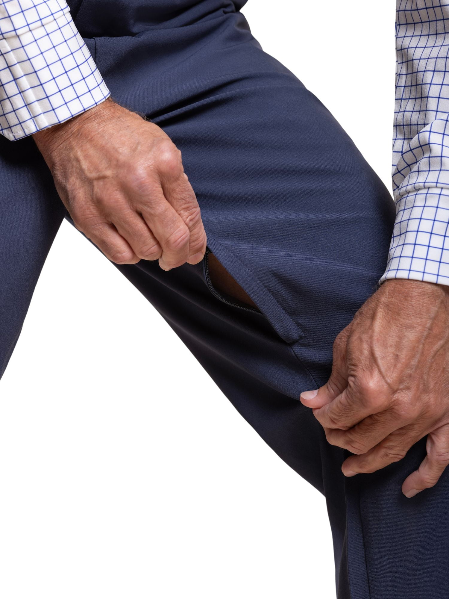 Joe & Bella CareZips® Men's Easy-Dressing Adaptive Pant - Walmart.com