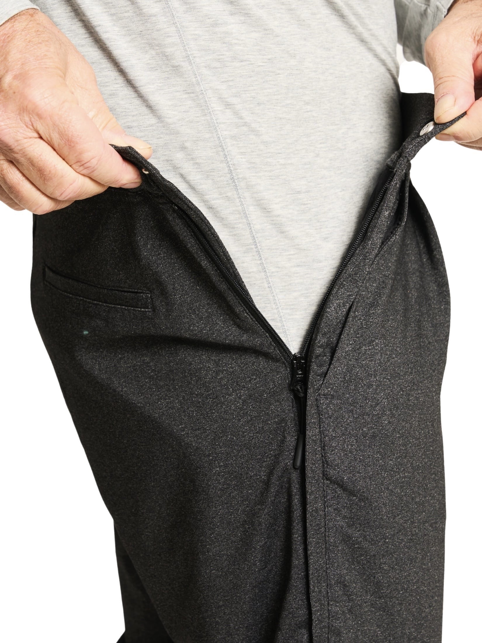 Joe & Bella Everyday Side-Zip Pants for Women and Men - Walmart.com