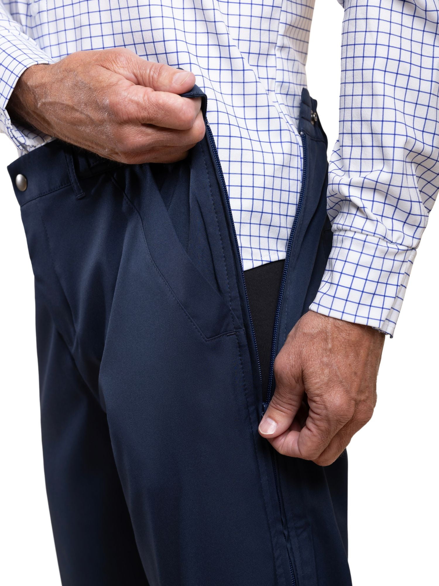 Joe & Bella Men’s Side Zip Freedom Chino - Walmart.com