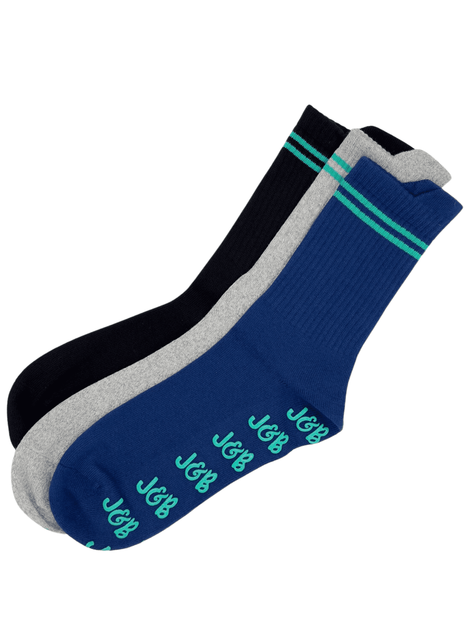 Joe & Bella Men's and Women's Gripper Socks with Easy-Dressing Puller ...