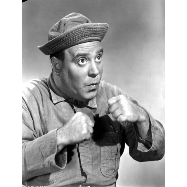 Joe Besser Posed in Posed in Officer Dress With Hat Photo Print (8 x 10 ...