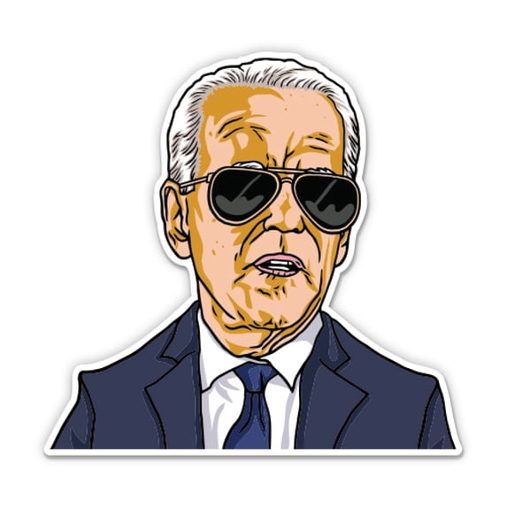 Joe Biden - 3" Vinyl Sticker - For Car Laptop Water Bottle Phone ...