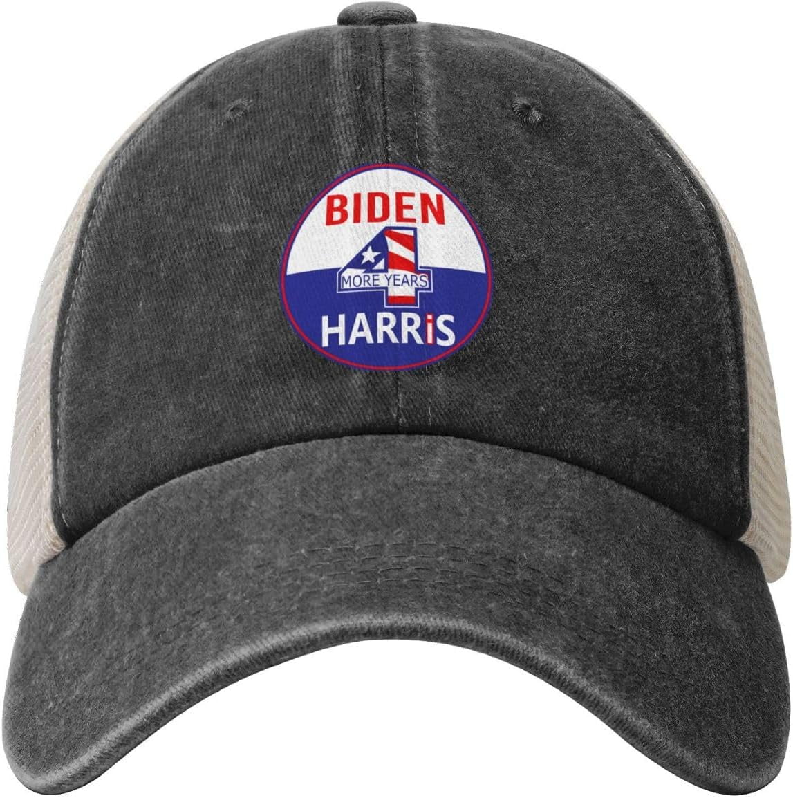 Joe Biden Kamala Harris 2024 Democrat Re-Elect Mesh Baseball Cap ...