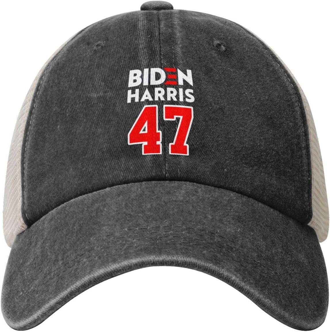 Joe Biden Kamala Harris 2024 Democrat Re-Elect Mesh Baseball Cap ...