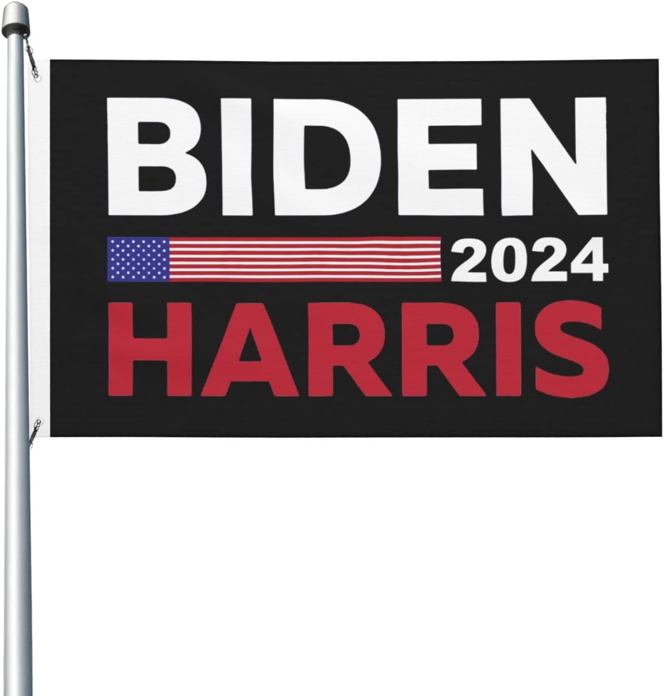 Joe Biden Kamala Harris 2024 President Re-Election 2nd Term Flag 3X5 ...