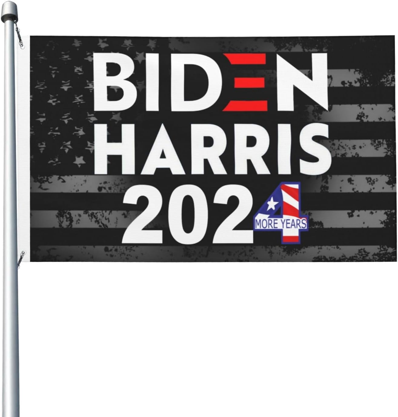 Joe Biden Kamala Harris 2024 President Re-Election 2nd Term Flag 3X5 ...