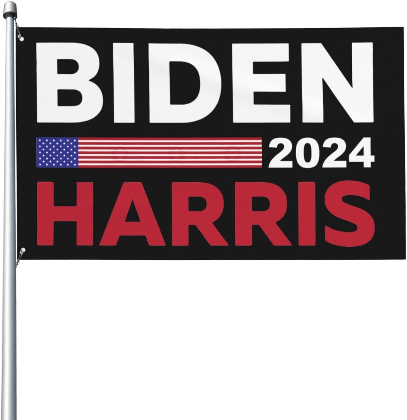 Joe Biden Kamala Harris 2024 President Re-Election 2nd Term Flag 3X5 ...