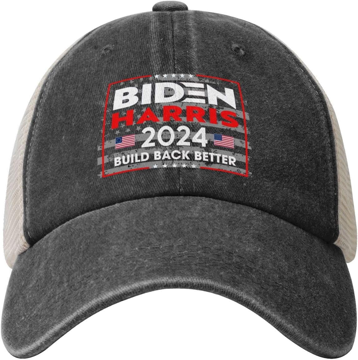 Joe Biden Kamala Harris 2024 Re-elect Vintage Biden Harris Mesh ...