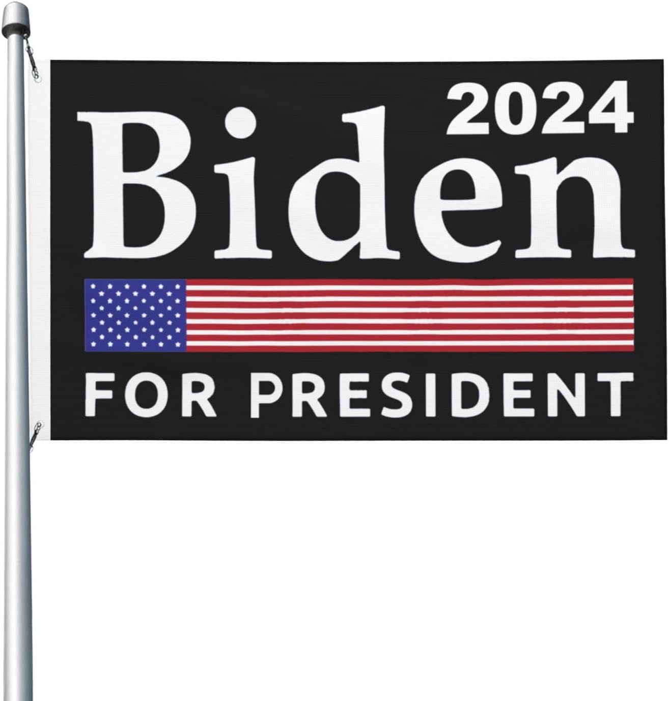 Joe Biden Kamala Harris 24 for Democrats Re-Elect Biden 2024 Flag 3X5 ...
