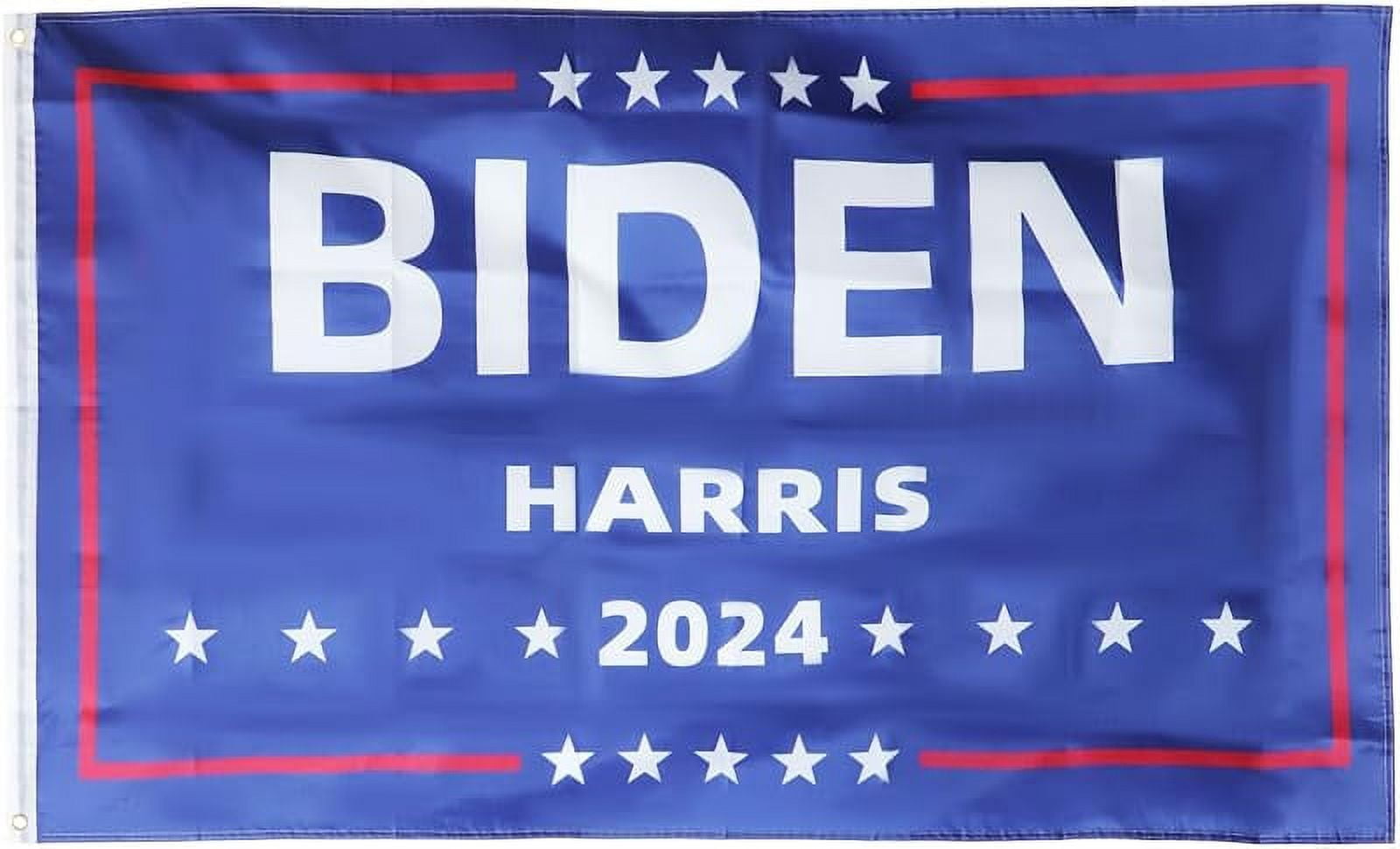 Joe Biden Kamala Harris Flag for 2024 President Election Campaign ...
