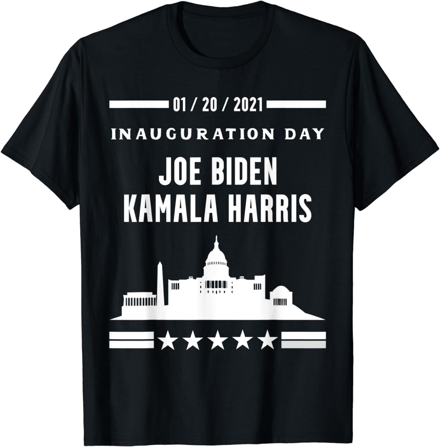 Joe Biden Kamala Harris Inauguration 46th President Day 2021 T-Shirt ...