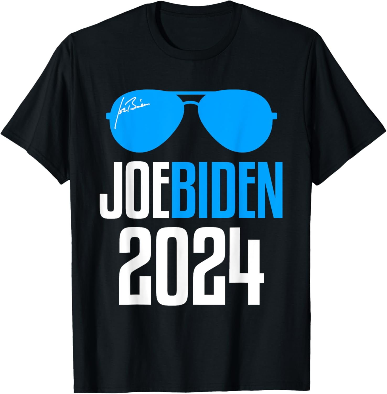 Joe Biden Signature Sunglasses 2024 T-Shirt - Walmart.com