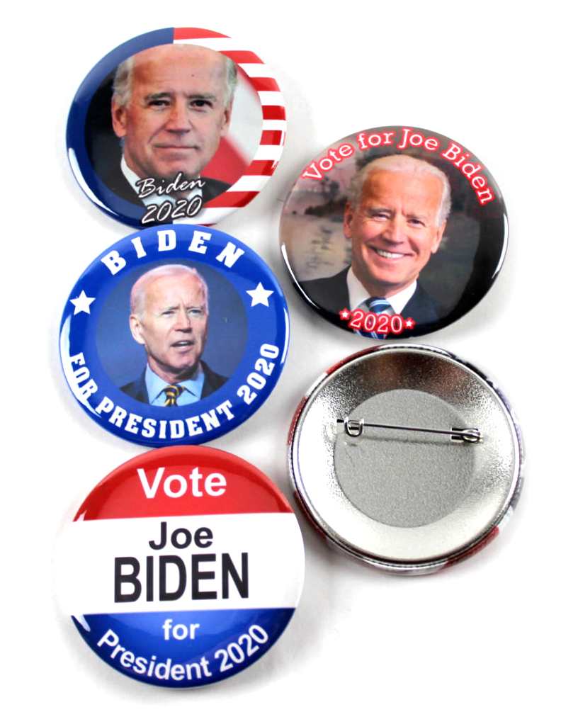 Joe Biden for Presiden 2020 Political Campaign Pinback Buttons – 2.25 ...