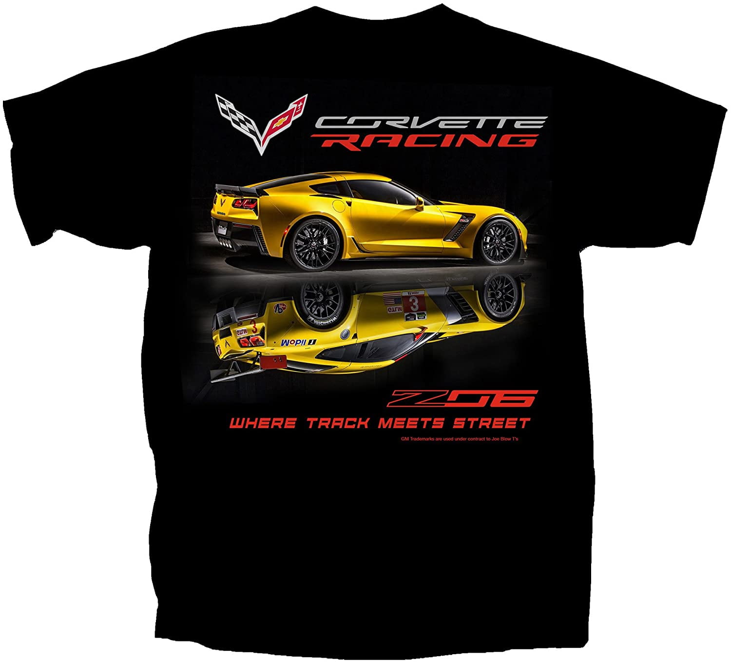 Joe Blow Chevy Corvette Racing ZO6 Track Meets Street T-shirt-xl ...