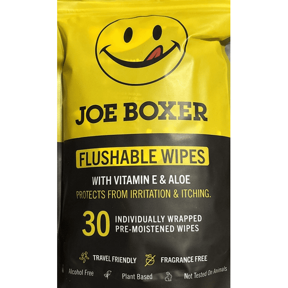 Individually Wrapped Wipes Flushable