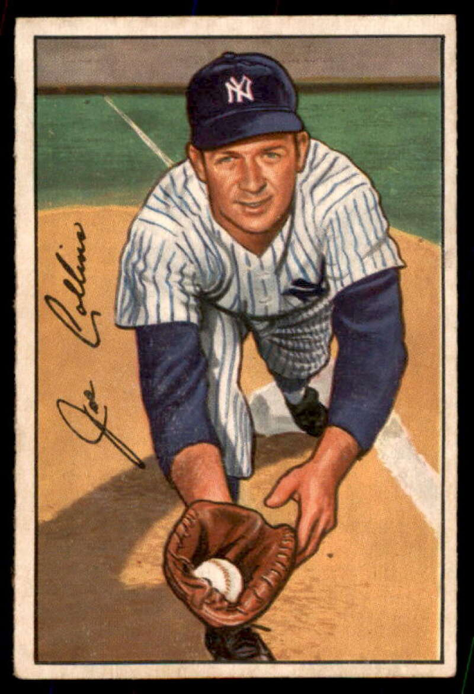 Joe Collins Rookie Card 1952 Bowman #181 - Walmart.com