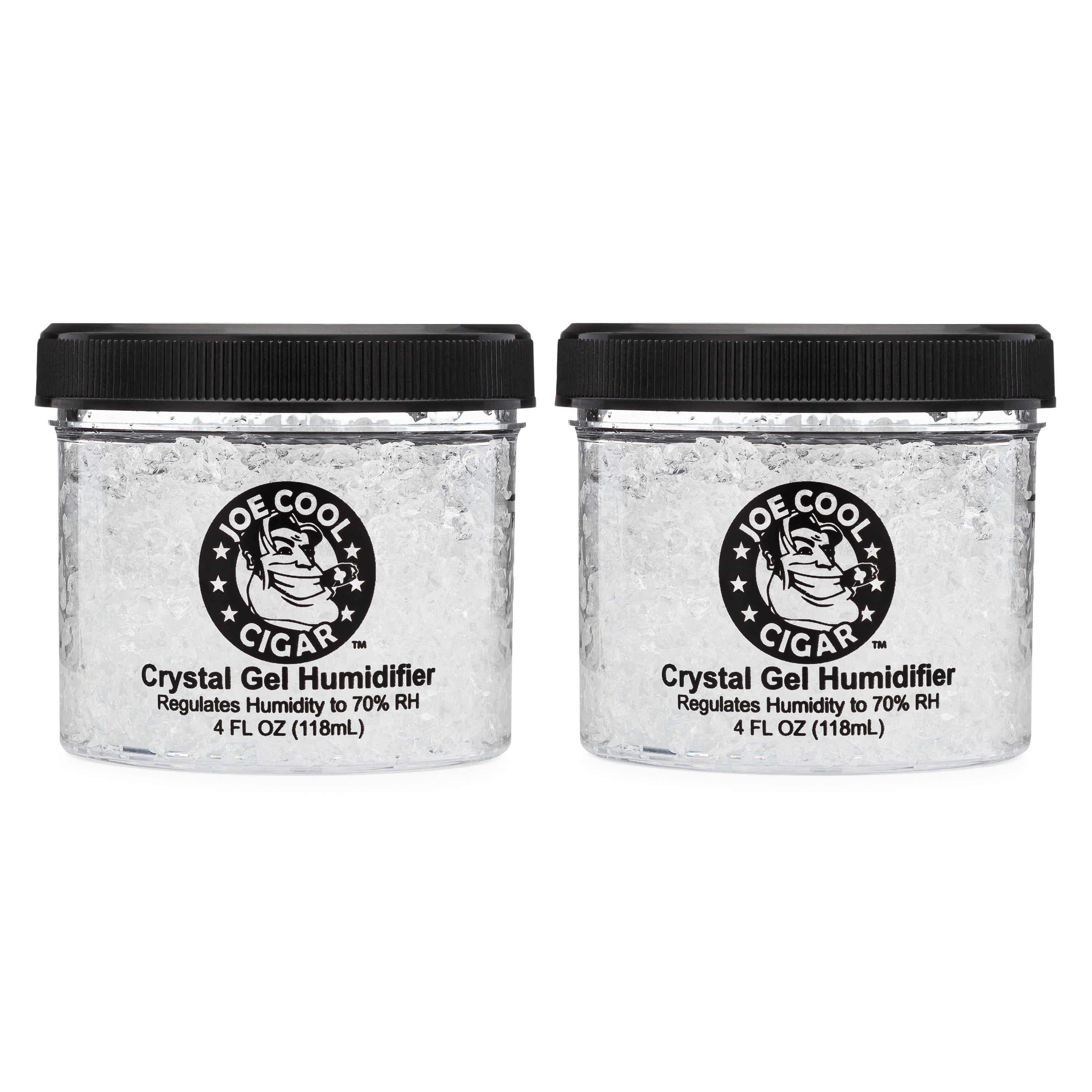 Joe Cool Cigar Crystal Gel Humidifier Solution for Humidors, 4 oz Jar ...