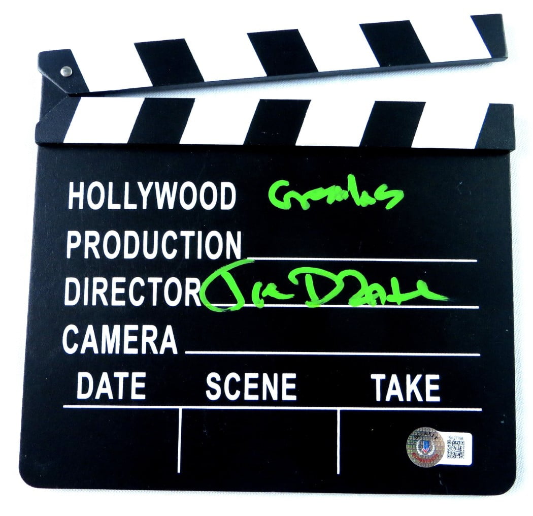 Joe Dante Signed Autograph Movie Clapper Director Gremlins Inscribed ...